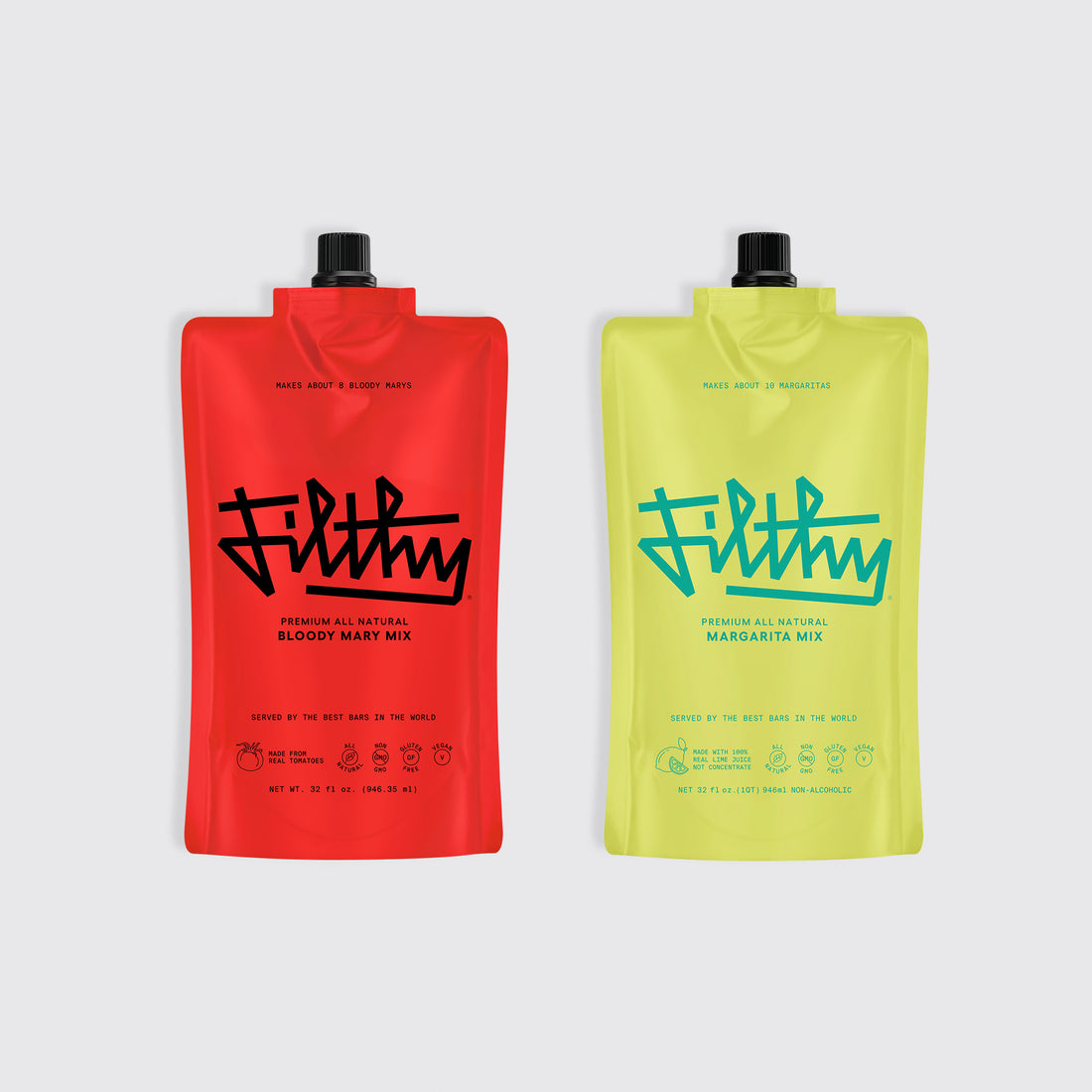 Filthy Margarita & Bloody Mary Mix Bundle | FILTHY® Mixers